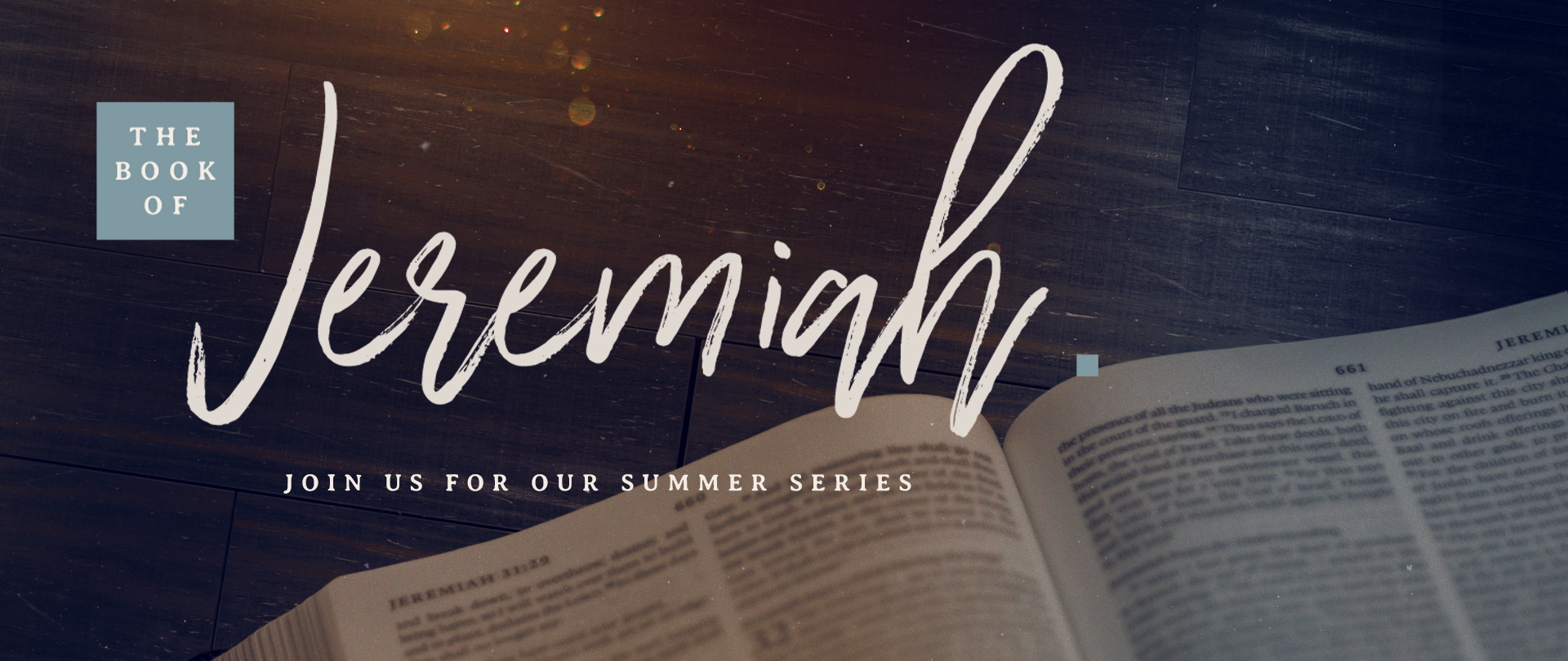 The Book of Jeremiah - Calvary Church